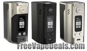 61% OFF Wismec Reuleaux RX300 Box Mod - Free Vape Deals